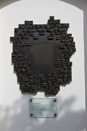 Memorial Commemorating Victims Josef Mengele Guenzburg Editorial Stock ...