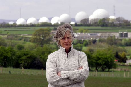 __COUNT__ PEACE CAMPAIGNER LINDIS PERCY, RAF MENWITH HILL, NORTH ...