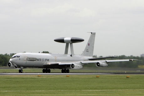 Nato Otan Awacs Boing E3a Sentry Editorial Stock Photo - Stock Image ...
