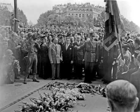 General Charles De Gaulle Climaxes Victory Editorial Stock Photo ...