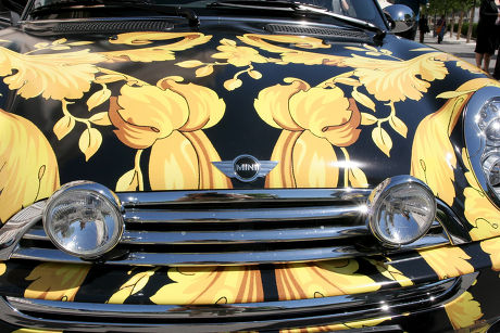 Mini Cooper Designed By Donatella Versace Editorial Stock Photo - Stock ...