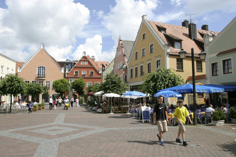 Erding Deu 09 Juliy 2005 Pedestrian Editorial Stock Photo - Stock Image ...