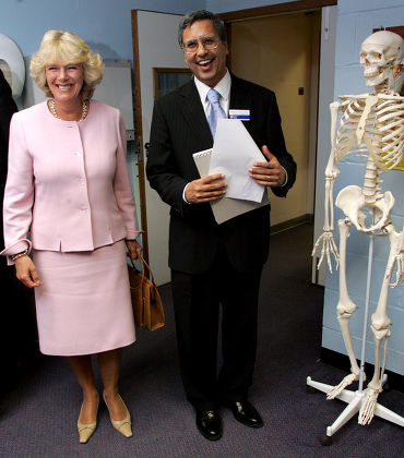 Camilla Duchess Cornwall Professor Cyrus Cooper Editorial Stock Photo ...