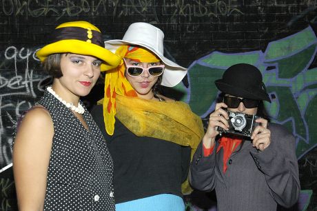 Three Young Women Disguise Altea Costa Editorial Stock Photo - Stock ...
