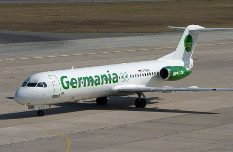 Air Germania Airplane Tegel Airport Berlin Editorial Stock Photo ...
