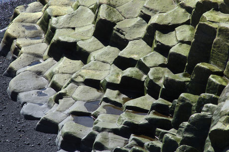Basalt Rock Formations Coast Peninsula Iceland Editorial Stock Photo ...