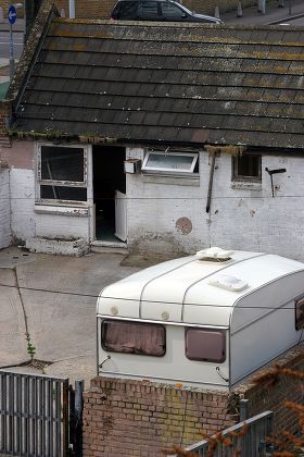 Gypsy Encampment Lewisham London England Britain Editorial Stock Photo ...