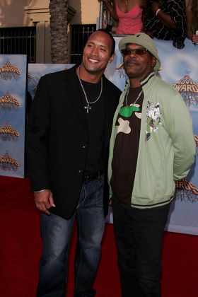 Dwayne Rock Johnson Samuel L Jackson Editorial Stock Photo - Stock ...