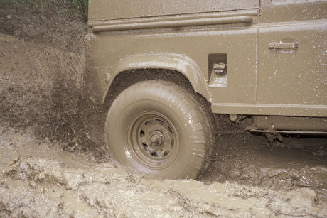 Spinning Wheel Offroad Vehicle Mud Editorial Stock Photo - Stock Image ...