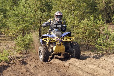 Quad Polaris Rallye Berlinbreslau Editorial Stock Photo - Stock Image ...