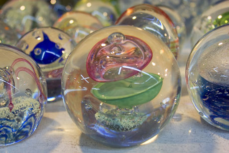 Glass Ball Gordiola Manufaktur Majorca Editorial Stock Photo - Stock ...