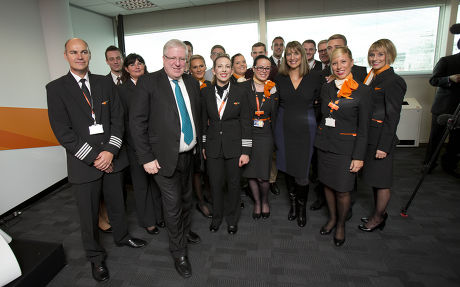 Easyjet open European training facility at Gatwick Airport, London ...