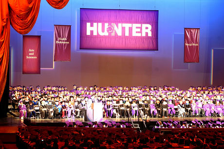 HUNTER COLLEGE GRADUATION CEREMONY, NEW YORK, AMERICA - 08 JUN 2005 ...