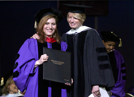 HUNTER COLLEGE GRADUATION CEREMONY, NEW YORK, AMERICA - 08 JUN 2005 ...