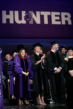 HUNTER COLLEGE GRADUATION CEREMONY, NEW YORK, AMERICA - 08 JUN 2005 ...