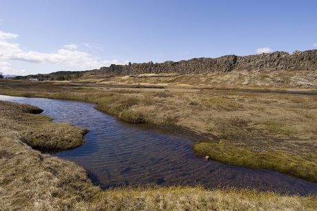 Midatlantic Rift Thingvellir National Park Iceland Editorial Stock ...