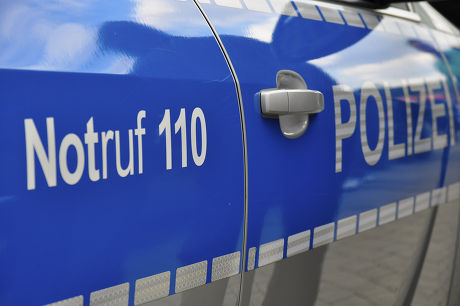 Notruf 110 Emergency Number On New Editorial Stock Photo - Stock Image ...