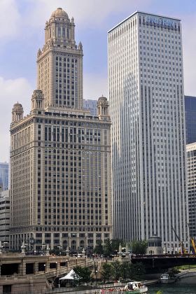 Promenade Chicago River Walk 35 East Editorial Stock Photo - Stock ...