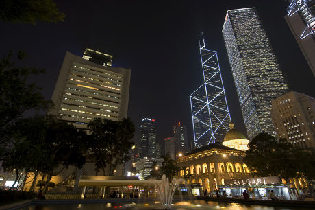 Statue Square Hong Kong Club Building Editorial Stock Photo - Stock ...