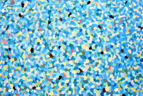 Wall Splotches Color Brush Strokes Editorial Stock Photo - Stock Image ...