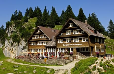 Bollenwees Mountain Inn Bruelisau Canton Appenzell Editorial Stock ...