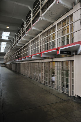 View Into Cell Block Prison Alcatraz Editorial Stock Photo - Stock ...