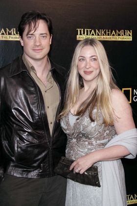 Brendan Fraser Wife Afton Smith Editorial Stock Photo - Stock Image ...