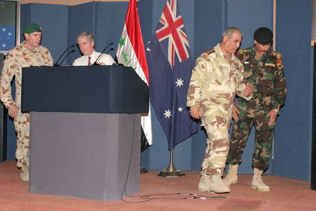 Defence Attache Colonel John Mansell Stands Editorial Stock Photo ...