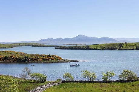 View Rosturk Over Clew Bay Looking Editorial Stock Photo - Stock Image ...