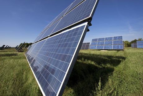 Solar Panels Mounted On Called Movers Editorial Stock Photo - Stock ...