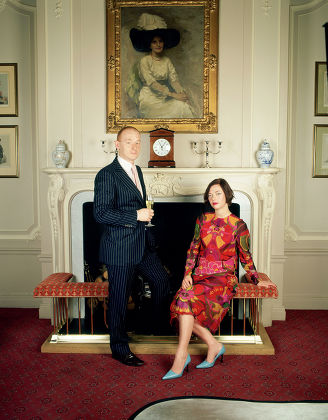Camilla Rutherford Husband Rufus Abbott Editorial Stock Photo - Stock ...