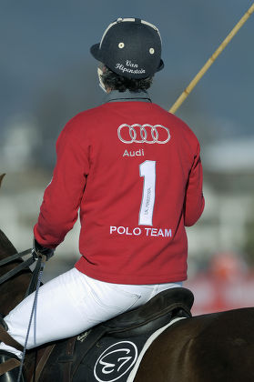 Polo Player Horse Team Audi Snow Editorial Stock Photo - Stock Image ...