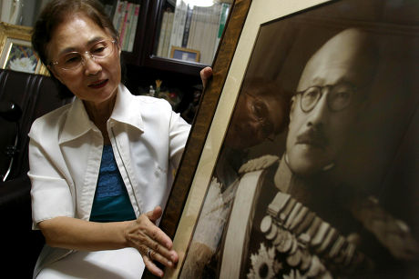 Yuko Tojo Holding Photographic Portrait Her Editorial Stock Photo ...