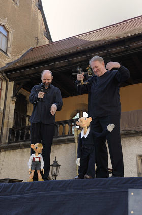 Prague Puppet Theatre Spejbl Public Performance Editorial Stock Photo ...