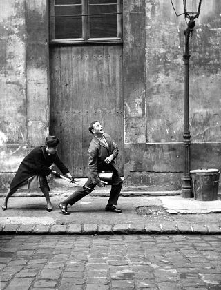 Woman Praticing Self Defense On Mugger Editorial Stock Photo - Stock ...