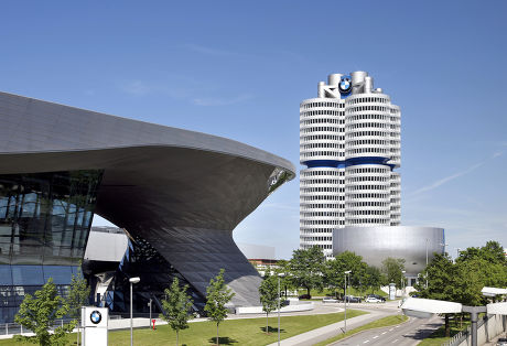 Bmw World Bmw Highrise Building Headquarters Editorial Stock Photo ...