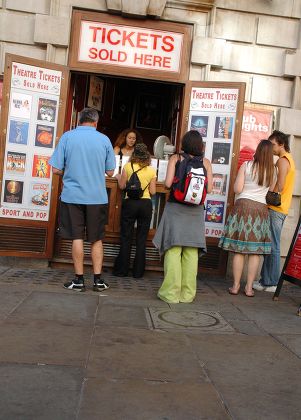 Ticket Outlet Covent Garden London Britain Editorial Stock Photo ...