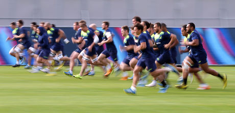 __COUNT__ Australia Team Training, Rugby Union, Lensbury Club, Britain ...