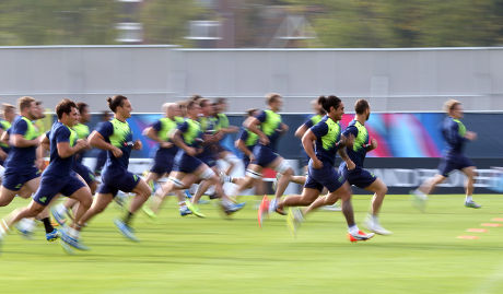 __COUNT__ Australia Team Training, Rugby Union, Lensbury Club, Britain ...