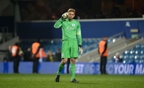 Qpr Goalkeeper Robert Green Points Imaginary Editorial Stock Photo ...