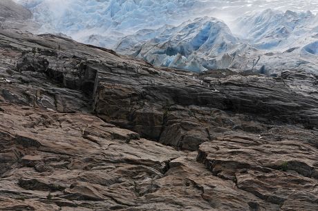 Engabreen Svartisen Glacier Meloy Nordland Norway Editorial Stock Photo ...
