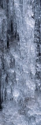 Ice Sculptures Burgbachwasserfall Waterfalls Near Bad Editorial Stock ...