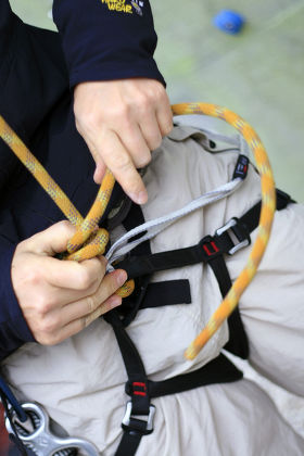Toprope Climber Kletterzentrum Hamburg Climbing Centre Editorial Stock ...