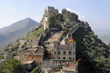 Castle Valencia Spain Europe Editorial Stock Photo - Stock Image ...