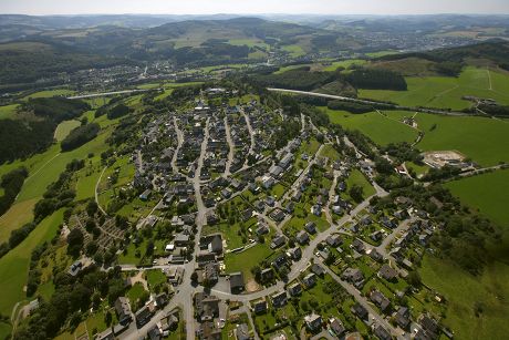 Aerial View Eversberg Village Near Meschede Editorial Stock Photo ...