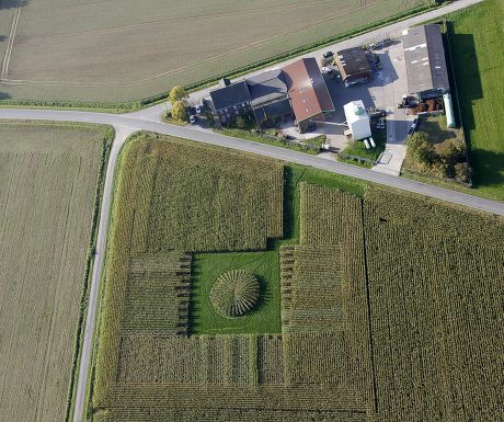 40 Corn circles Stock Pictures, Editorial Images and Stock Photos ...