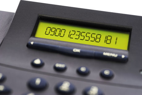 Telephone Displaying Phone Number Beginning 0900 Editorial Stock Photo ...
