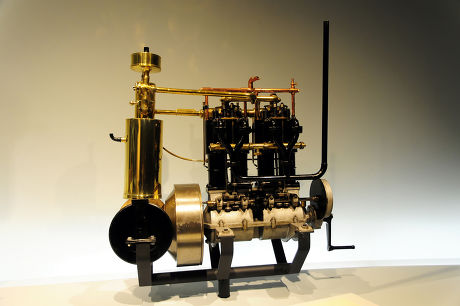Daimler 5 Hp Fourcylinder Engine 1894 Editorial Stock Photo - Stock ...