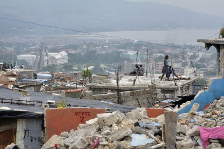 Rubble Slums Fort National District Largely Editorial Stock Photo ...