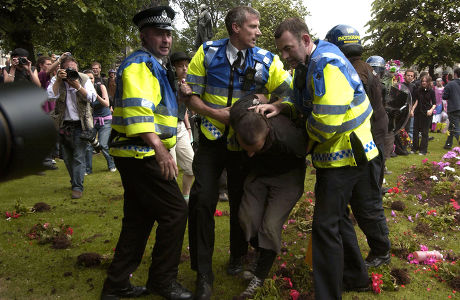 DEMONSTRATION AT THE G8 SUMMIT, EDINBURGH, SCOTLAND, BRITAIN - 04 JUL ...